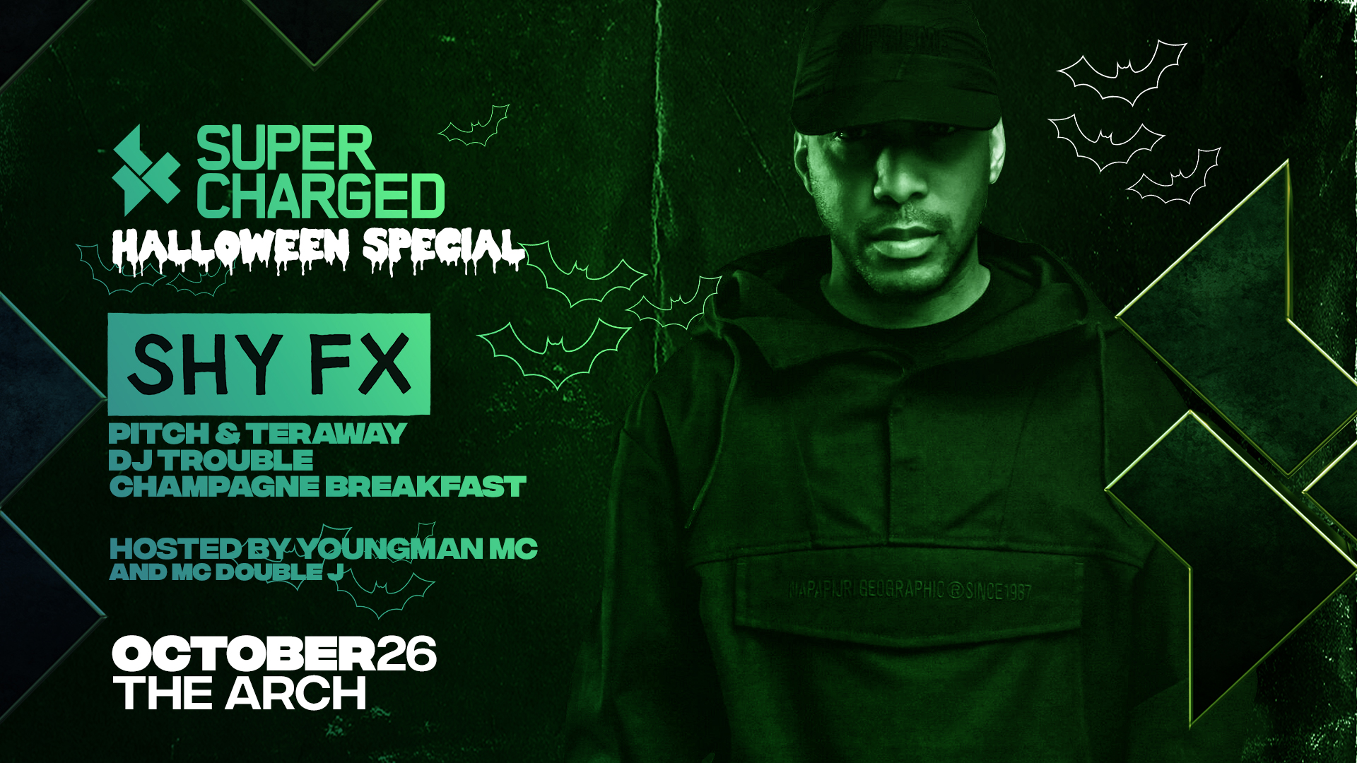 SuperCharged presents SHY FX | SUPERCHARGED